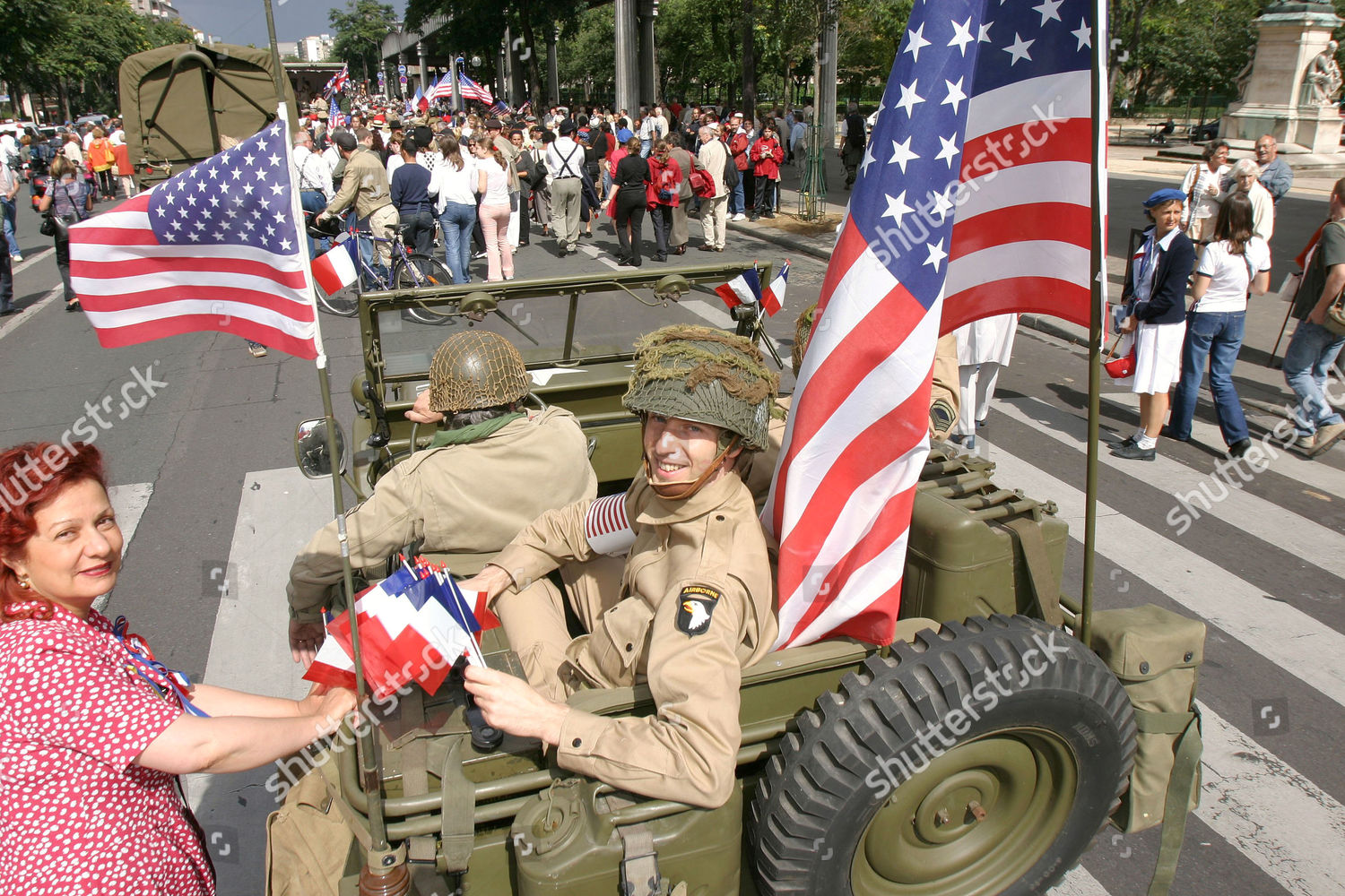 American Column Parade All Day Long Editorial Stock Photo - Stock Image ...