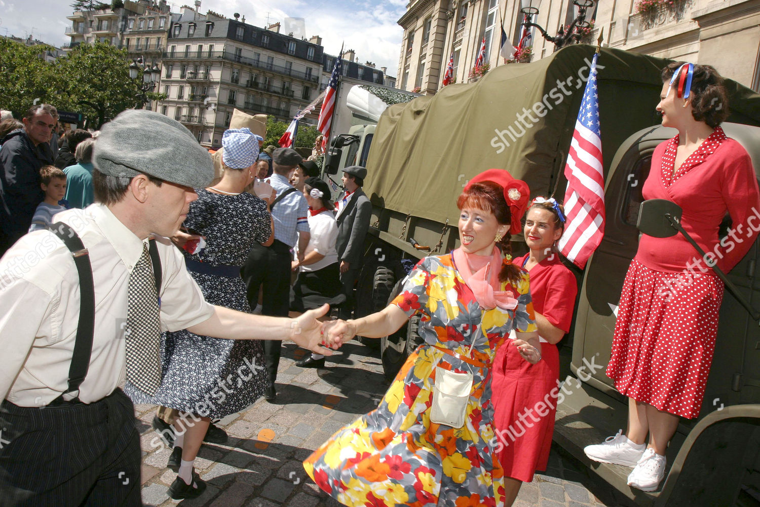American Column Parade All Day Long Editorial Stock Photo - Stock Image ...