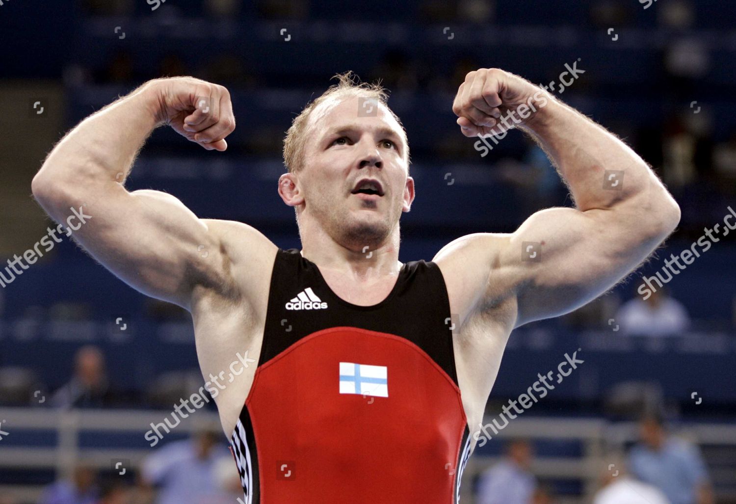 Greco Roman Wrestling Marko Yli Hannuksela Editorial Stock Photo ...