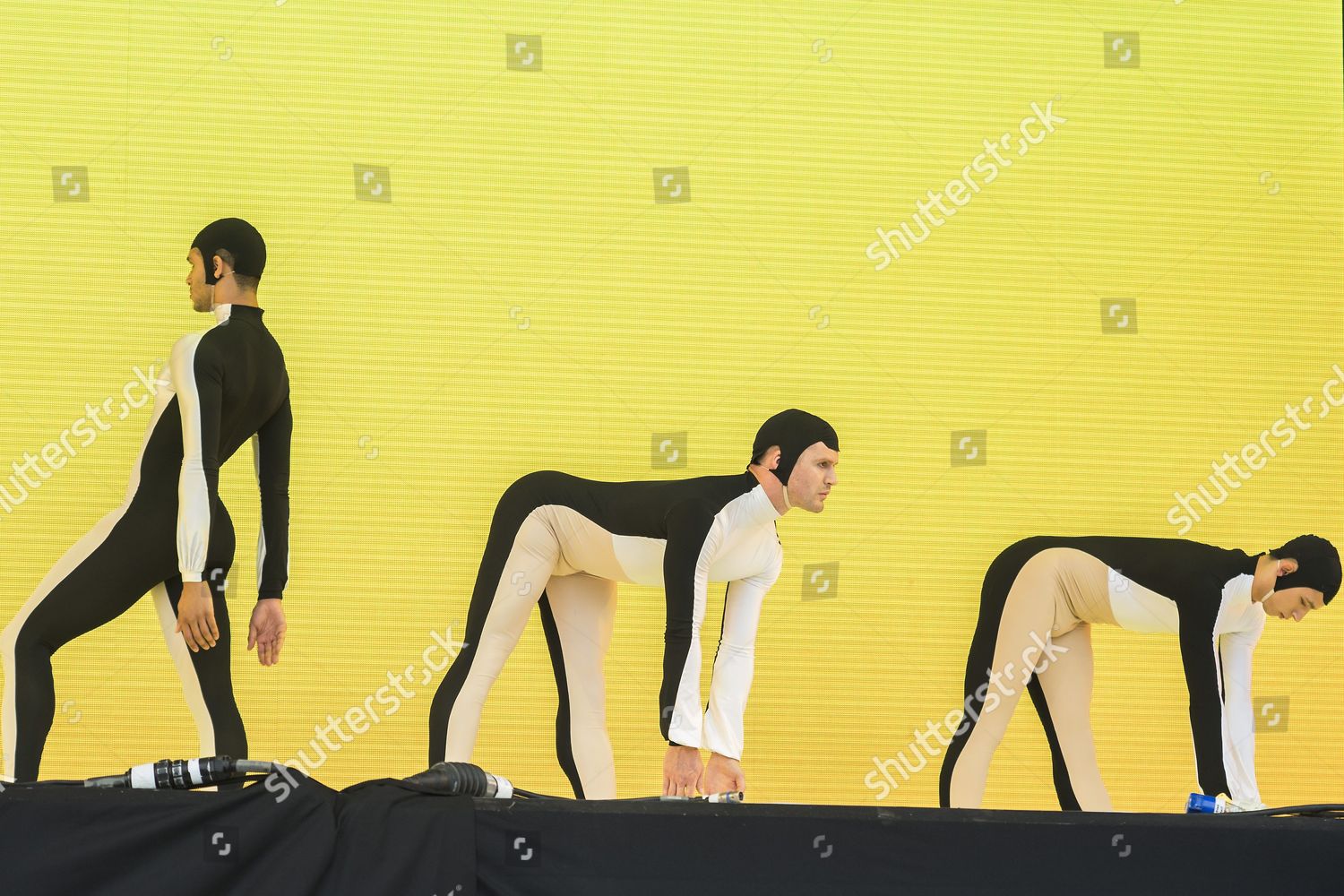 Michael Clark Dance Perform On Pyramid Editorial Stock Photo - Stock ...