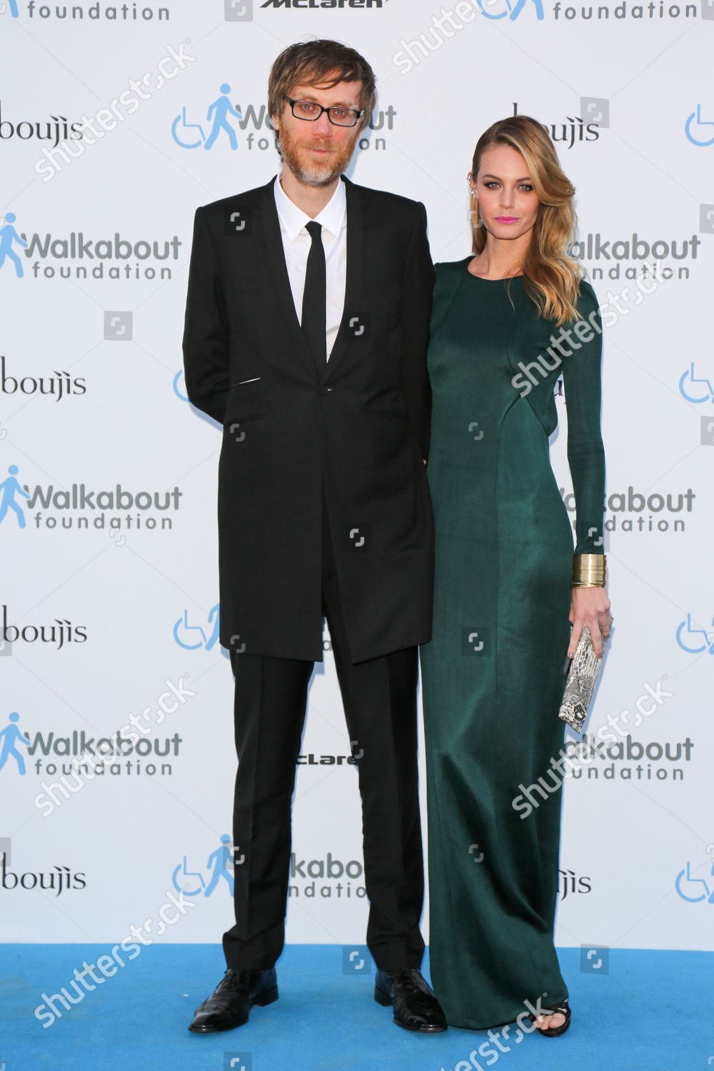 Stephen Merchant Girlfriend Christine Marzano Editorial Stock Photo ...