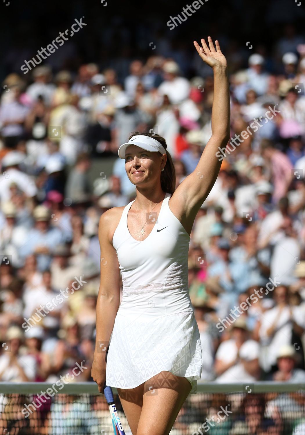 Maria Sharapova Waving Centre Court Crowd Editorial Stock Photo - Stock ...