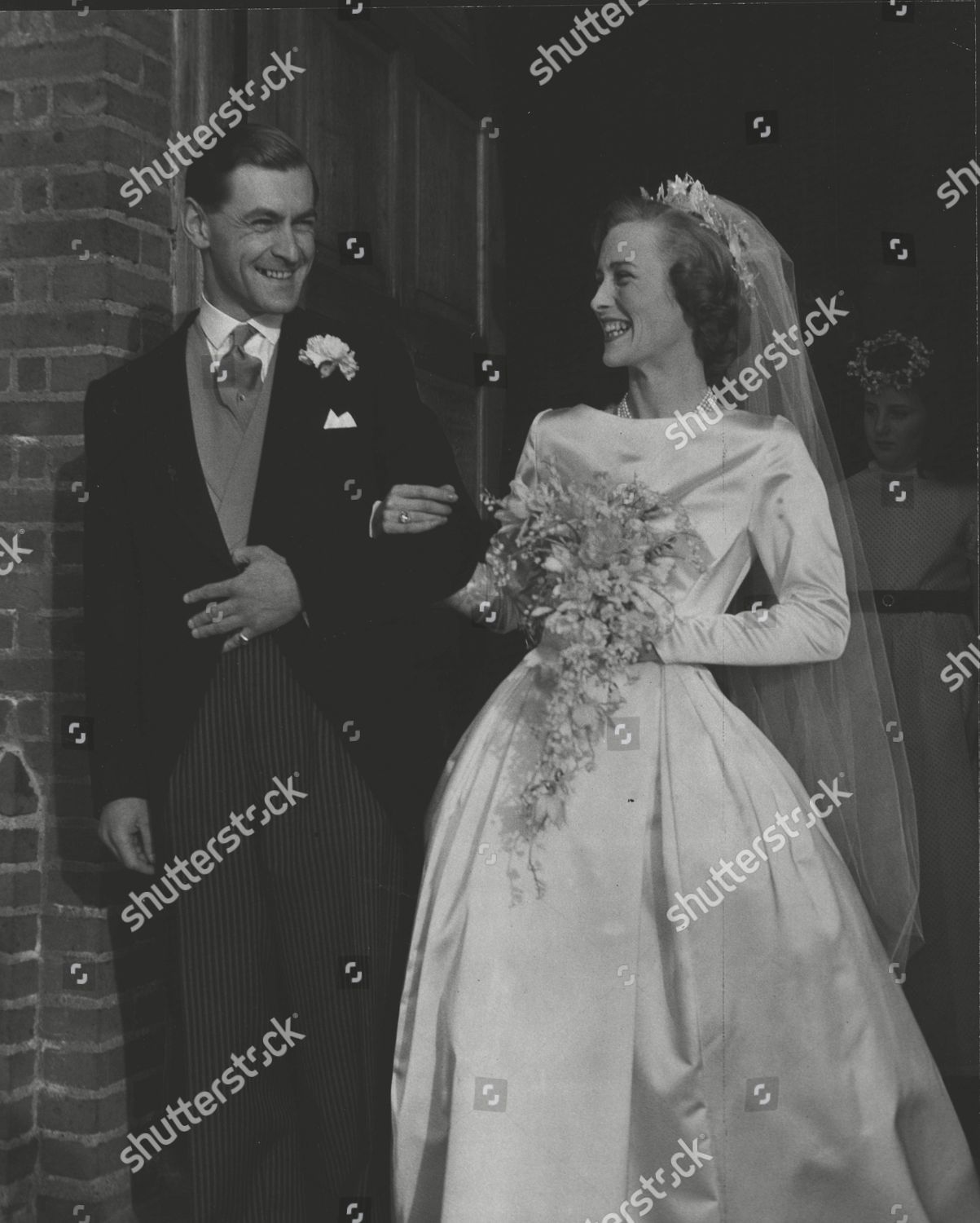 Wedding Dr Morris Butler Miss Emily Editorial Stock Photo - Stock Image ...