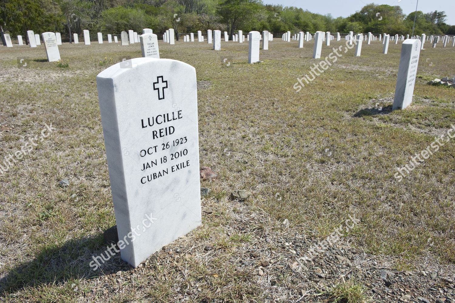 Us Naval Cemetery Guantanamo Bay Cuba Editorial Stock Photo - Stock ...