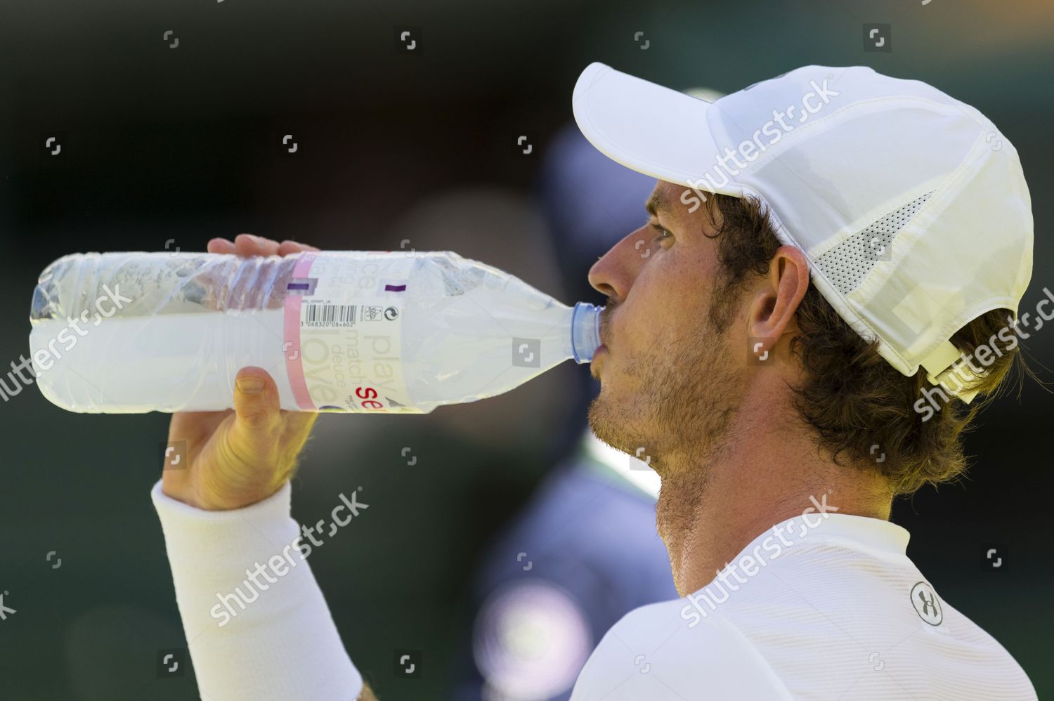 Andy Murray Drinking Water Editorial Stock Photo - Stock Image ...