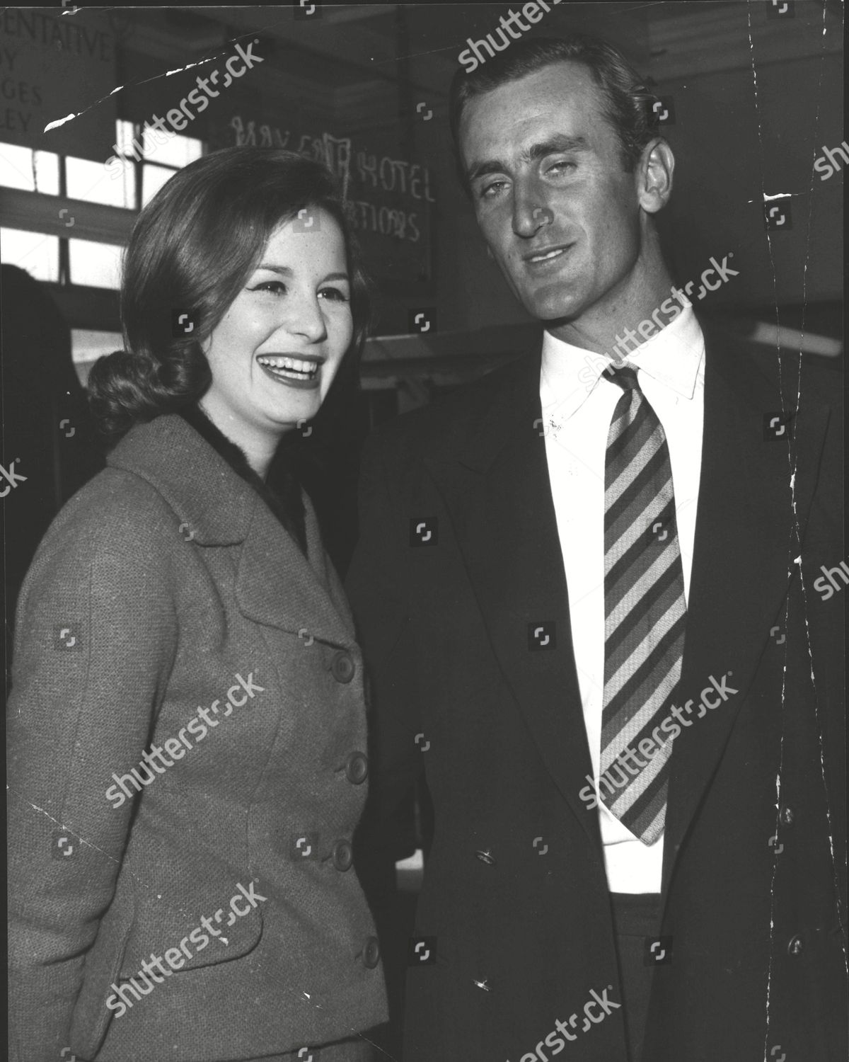 England Cricketer Ted Dexter Wife Model Editorial Stock Photo - Stock ...