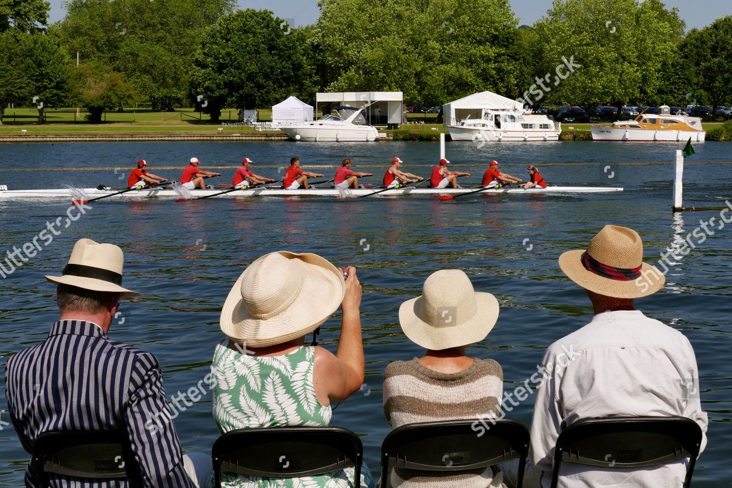 People Watch Rowing Sunshine Editorial Stock Photo - Stock Image ...