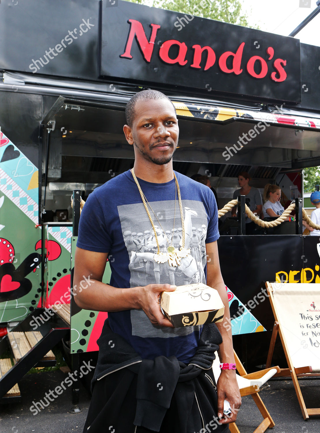 Rapper Giggs Spotted Ordering Feast Periperi Editorial Stock Photo ...