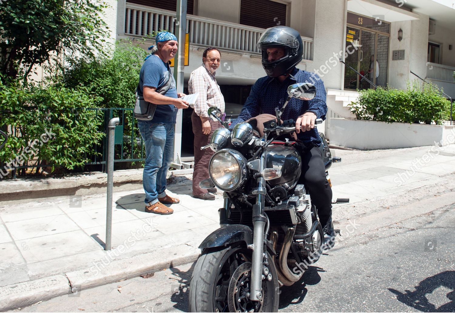 Yanis Varoufakis Leaves Home On His Editorial Stock Photo - Stock Image ...