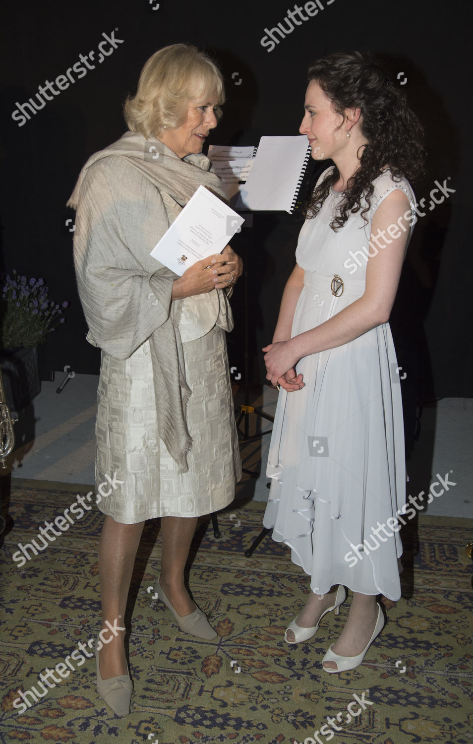 Camilla Duchess Cornwall Anne Denholm Just Editorial Stock Photo ...