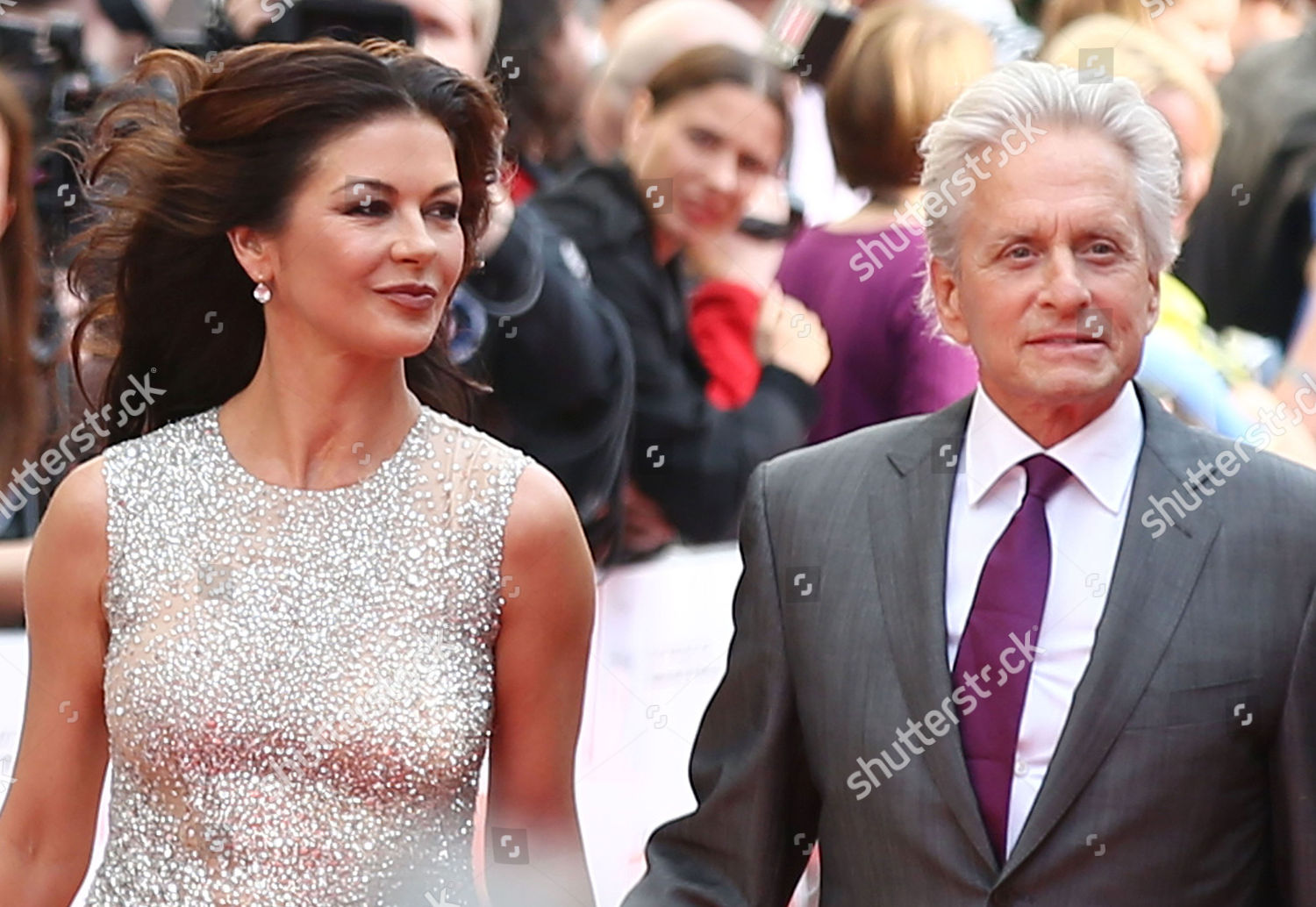 Catherine Zetajones Michael Douglasalex Zane Editorial Stock Photo ...
