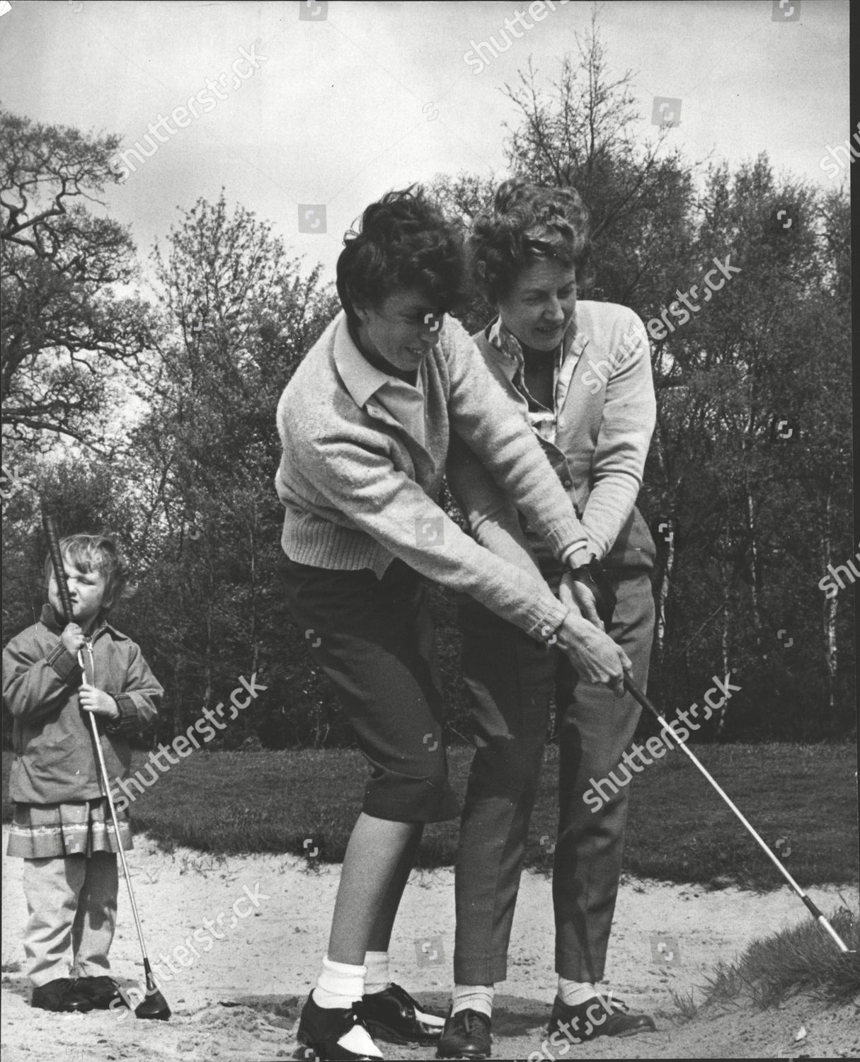Eileen Beck Right Golf Professional Giving Editorial Stock Photo ...