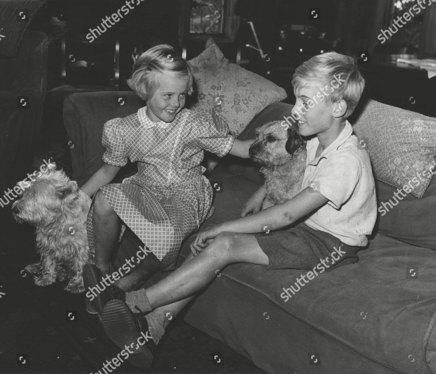 Peter Beck His Sister Mary Beck Editorial Stock Photo - Stock Image ...