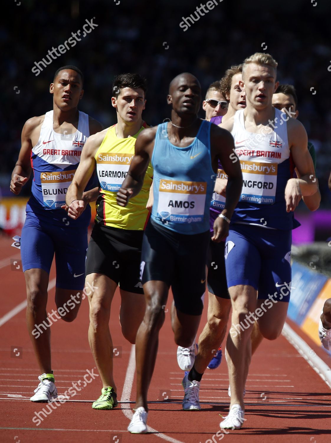 Theo Blundell Guy Learmonth Nijel Amos Editorial Stock Photo - Stock ...