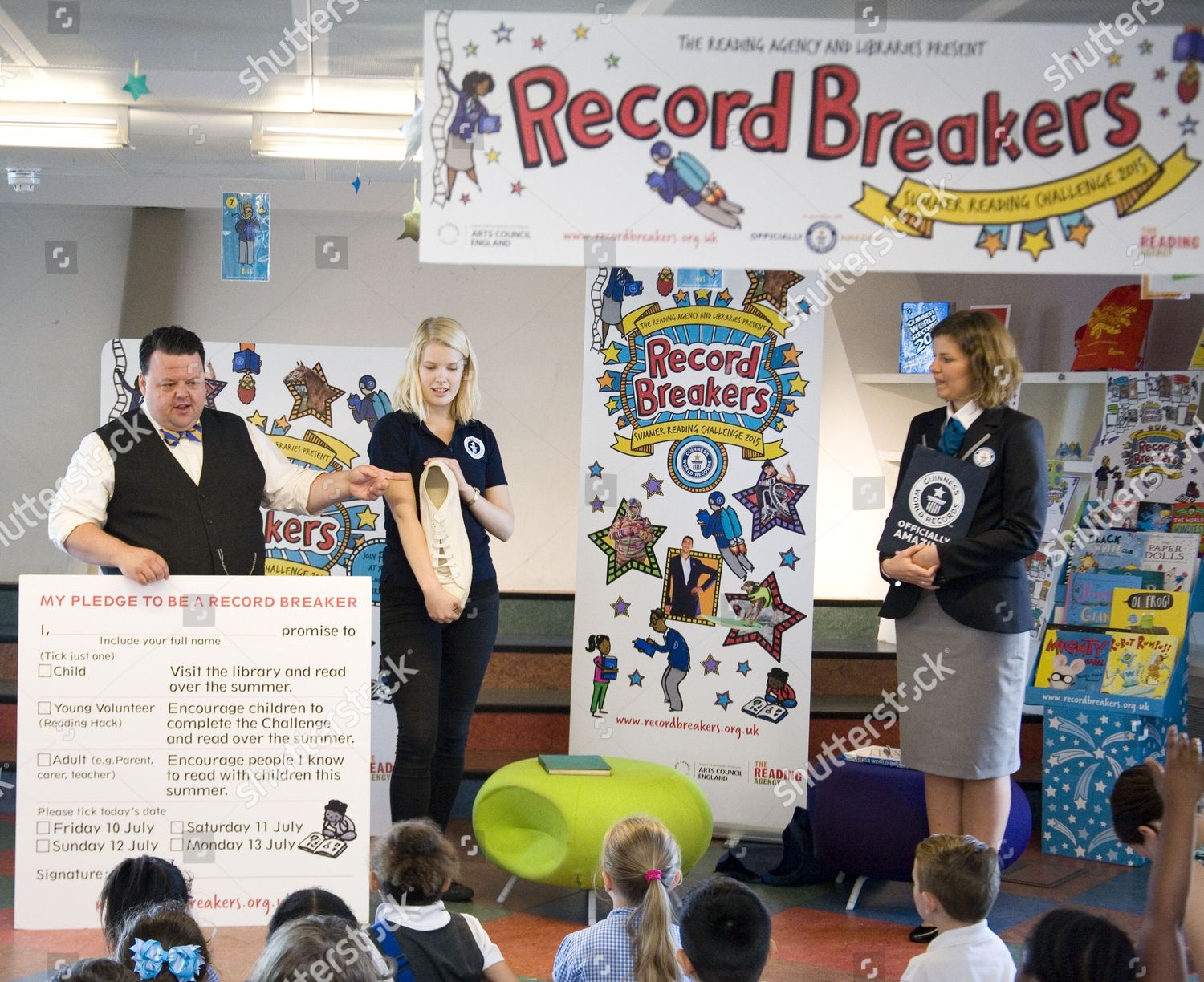 Craig Glenday Editor Guiness World Records Editorial Stock Photo ...
