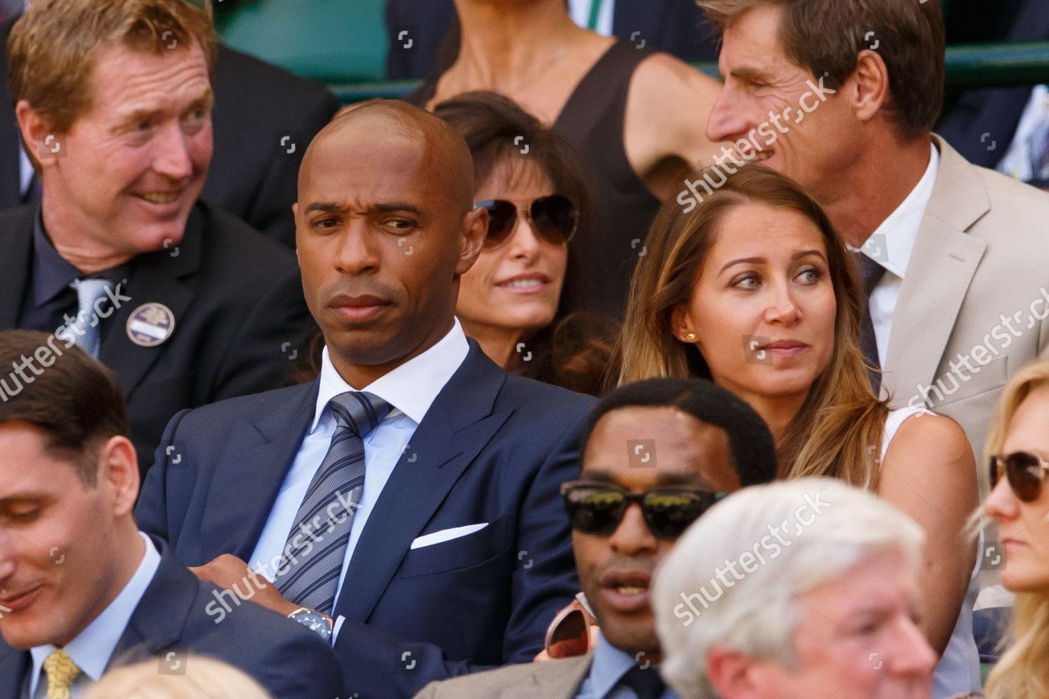 Footballer Thierry Henry Ms Andrea Rajacic Editorial Stock Photo ...