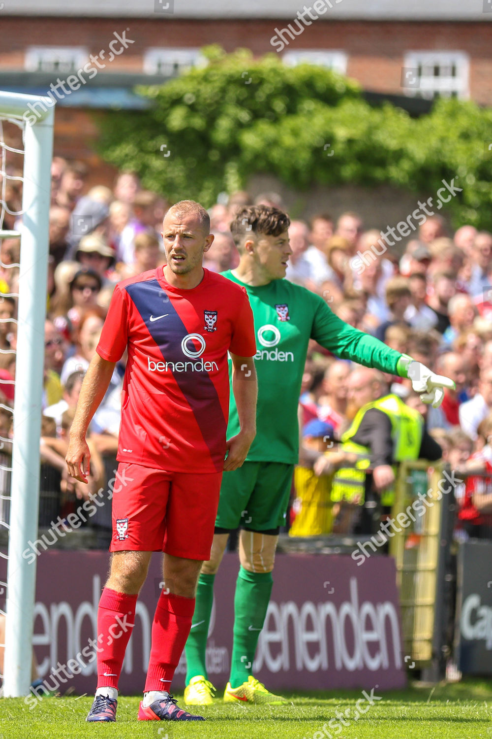 Luke Summerfield During Friendly Match Between Editorial Stock Photo ...
