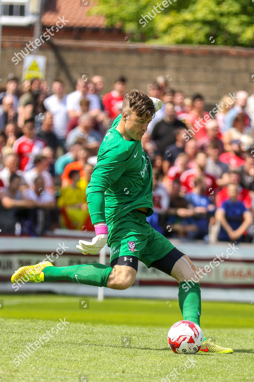Michael Ingham During Friendly Match Between Editorial Stock Photo ...