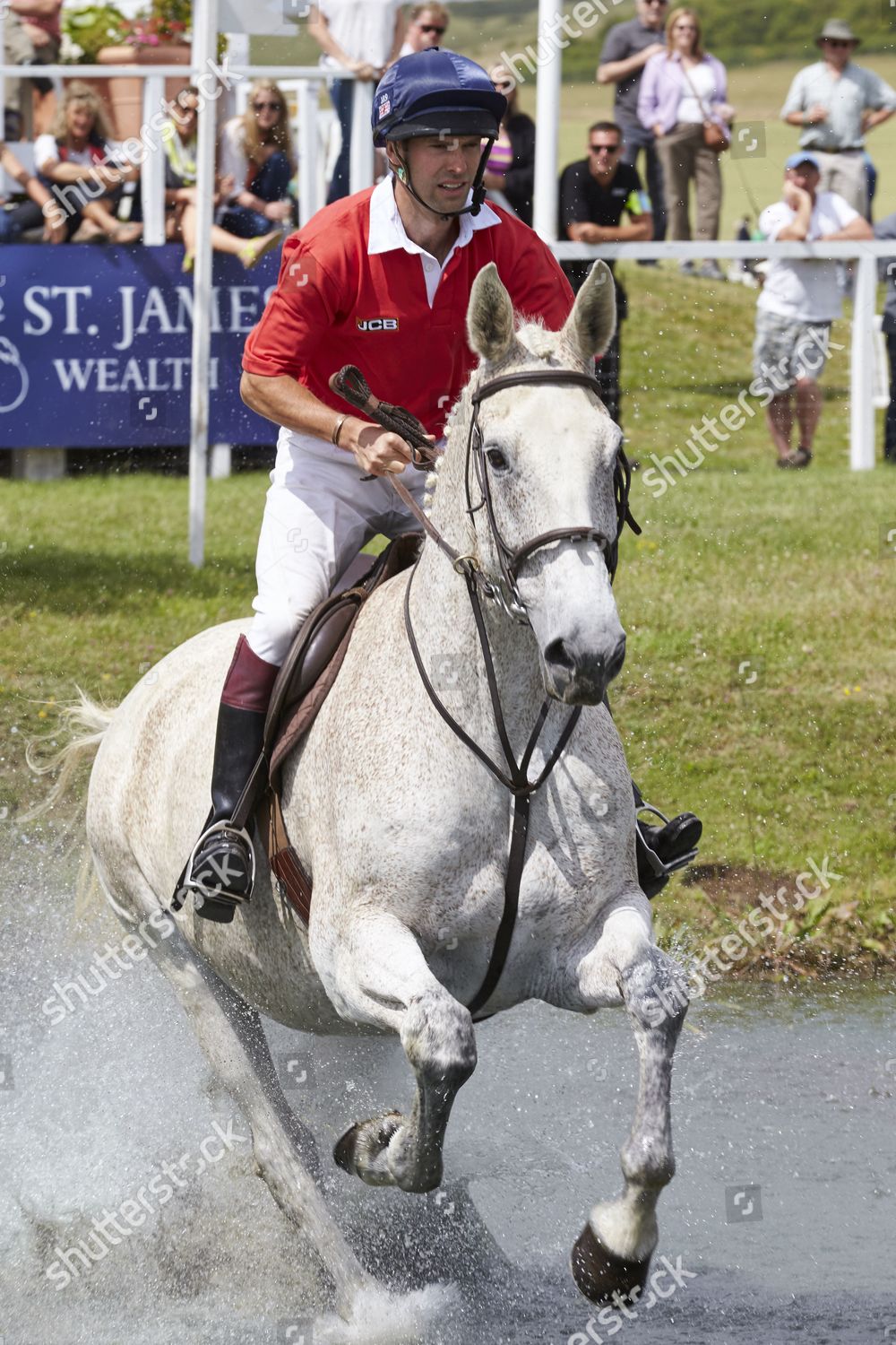 Event Rider Harry Meade Riding Jcb Editorial Stock Photo - Stock Image ...