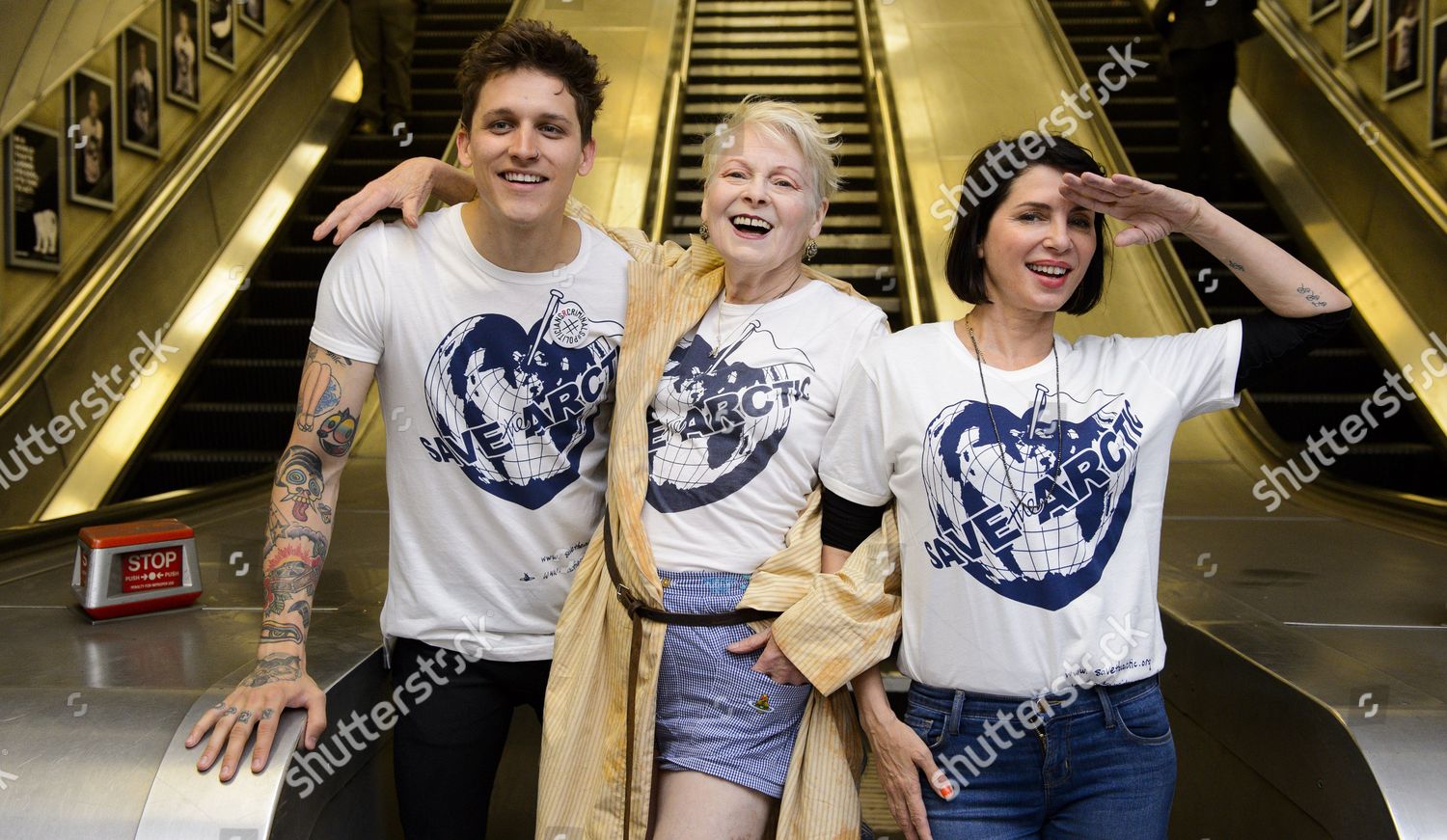 Dame Vivienne Westwood Leebo Freeman Sadie Editorial Stock Photo ...