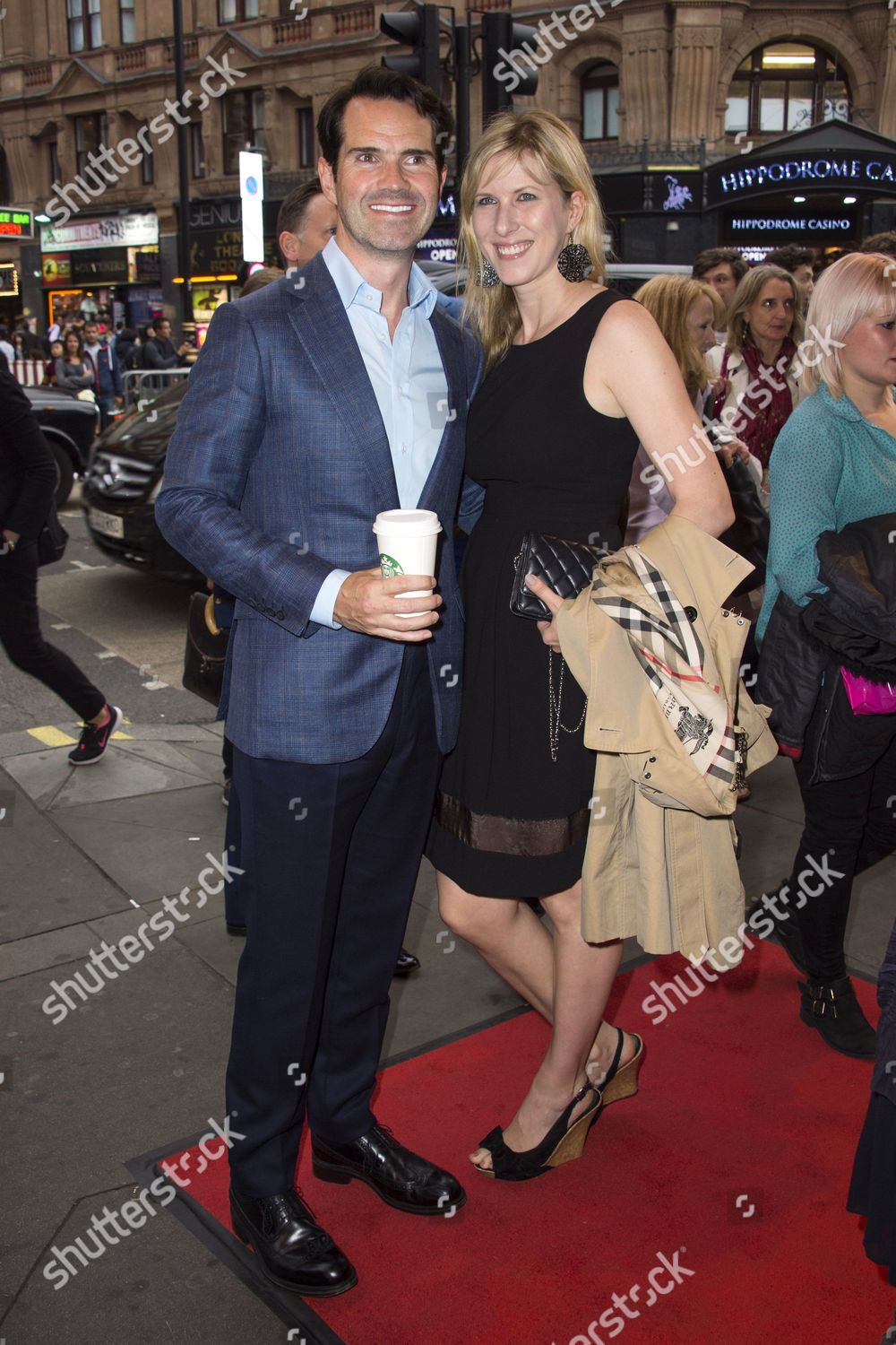 Jimmy Carr Karoline Copping Editorial Stock Photo - Stock Image ...