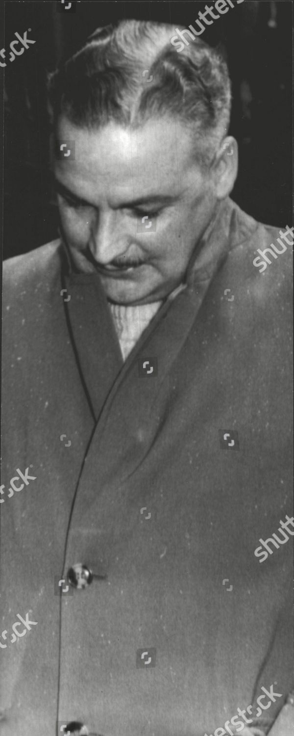 Roderick Morrison Witness Peter Manuel Murder Editorial Stock Photo ...