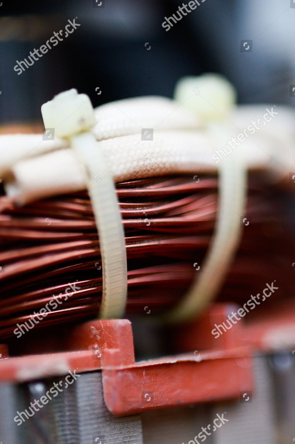 Copper Wire Windings Electric Motor Editorial Stock Photo - Stock Image ...