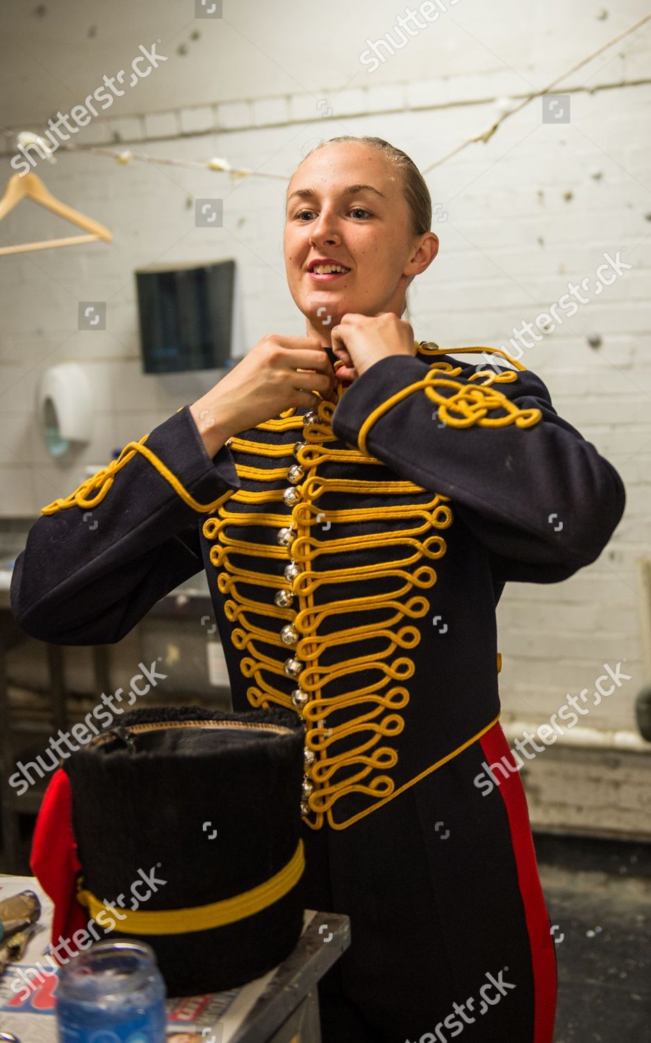 Gunner Christie Farren Makes Finishing Touches Editorial Stock Photo - Stock Image | Shutterstock
