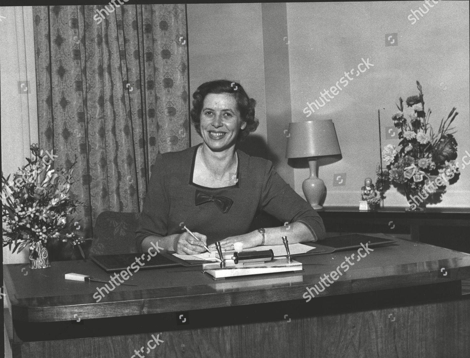 Hilda Harding Britains First Woman Bank Editorial Stock Photo - Stock ...