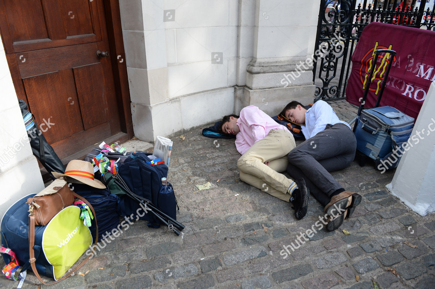 Sleeping Mcc Members Gates Ahead Day Editorial Stock Photo - Stock ...