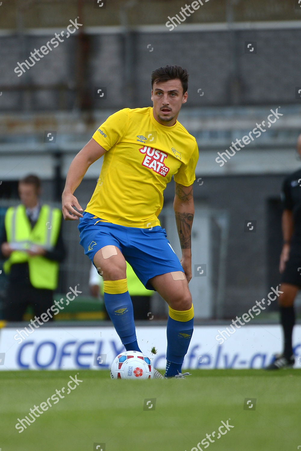 George Thorne Action Derby County Editorial Stock Photo - Stock Image ...