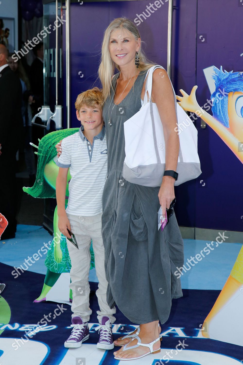 Sharron Davies Her Son Elliott Anthony Editorial Stock Photo - Stock ...