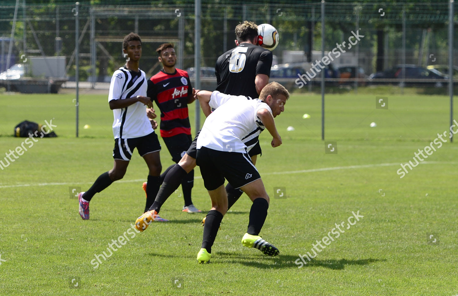 James Haran Qpr Under21 Heads His Editorial Stock Photo - Stock Image ...