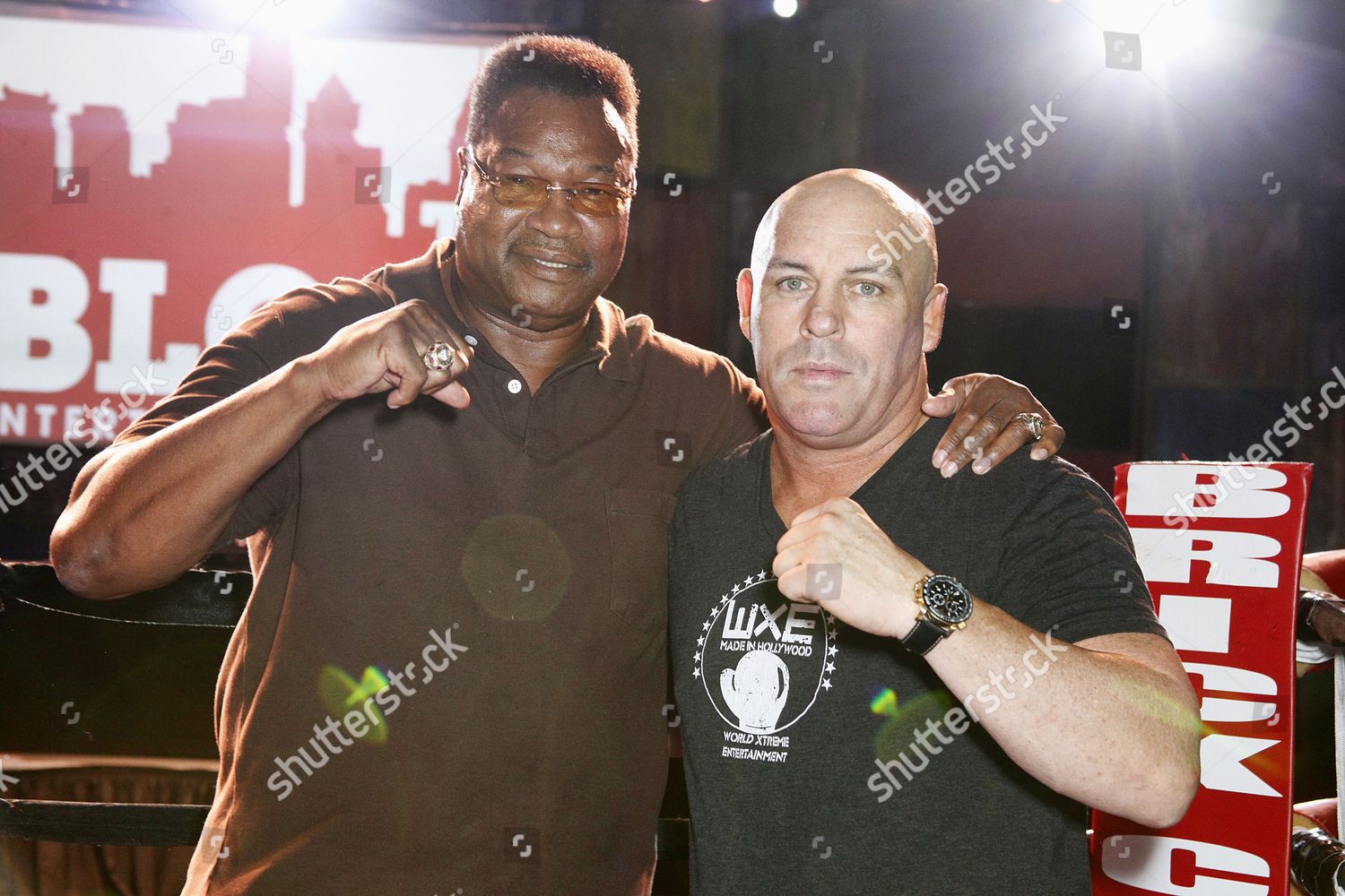 Larry Holmes Damon Feldman Editorial Stock Photo - Stock Image ...