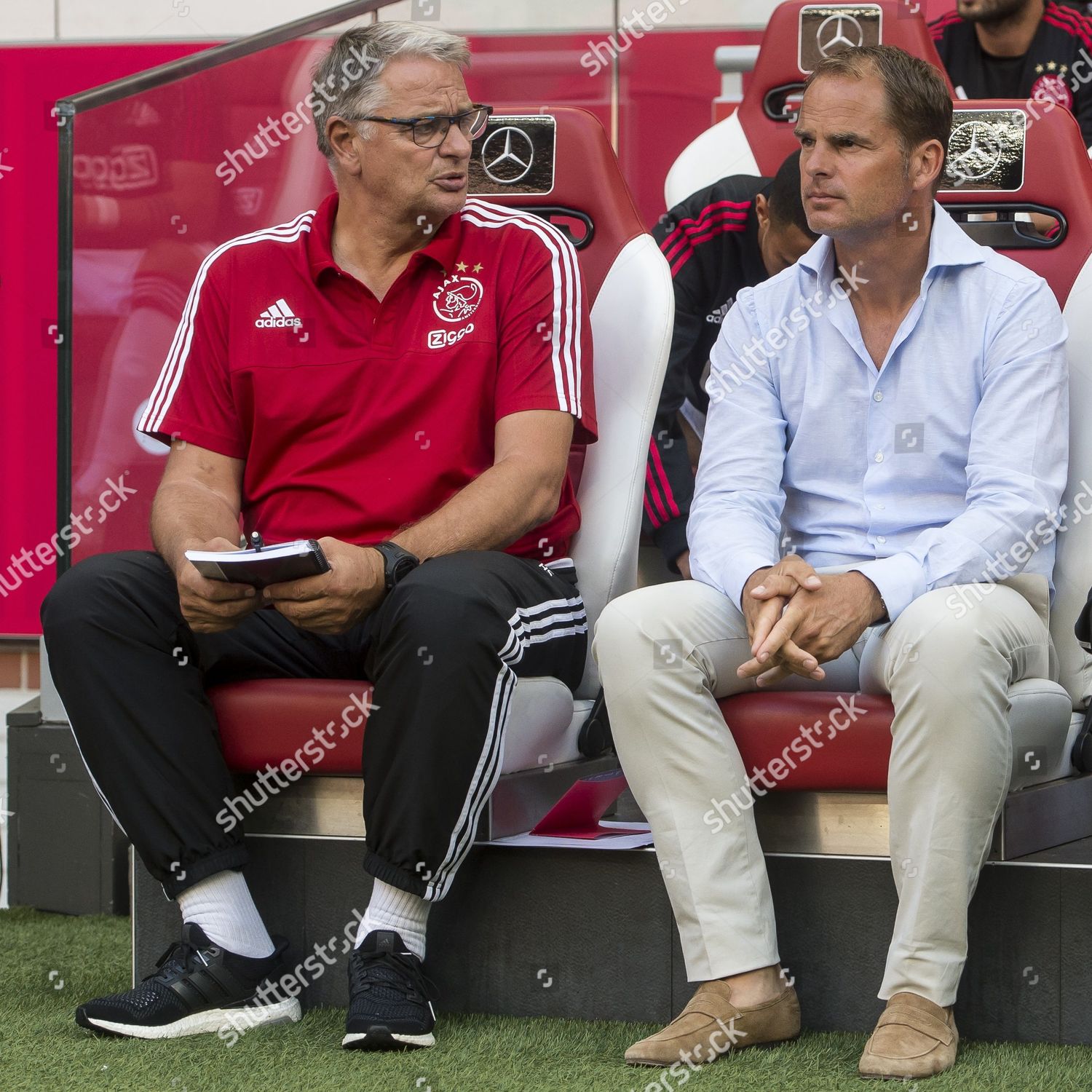 Lr Assistant Trainer Hennie Spijkerman Ajax Editorial Stock Photo ...