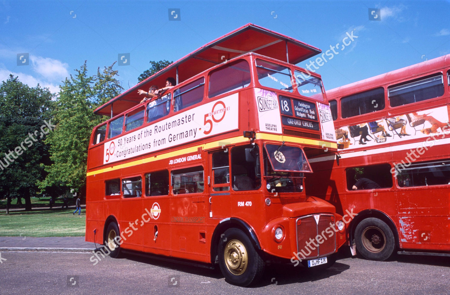 Routemaster Bus Germany Converted Open Top Editorial Stock Photo ...