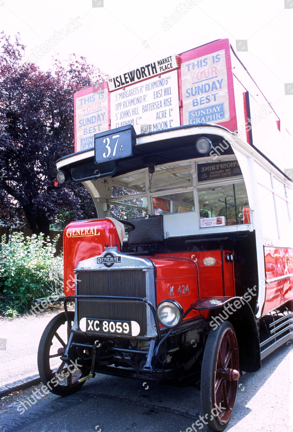 General K Type Bus 19201932 Editorial Stock Photo - Stock Image ...