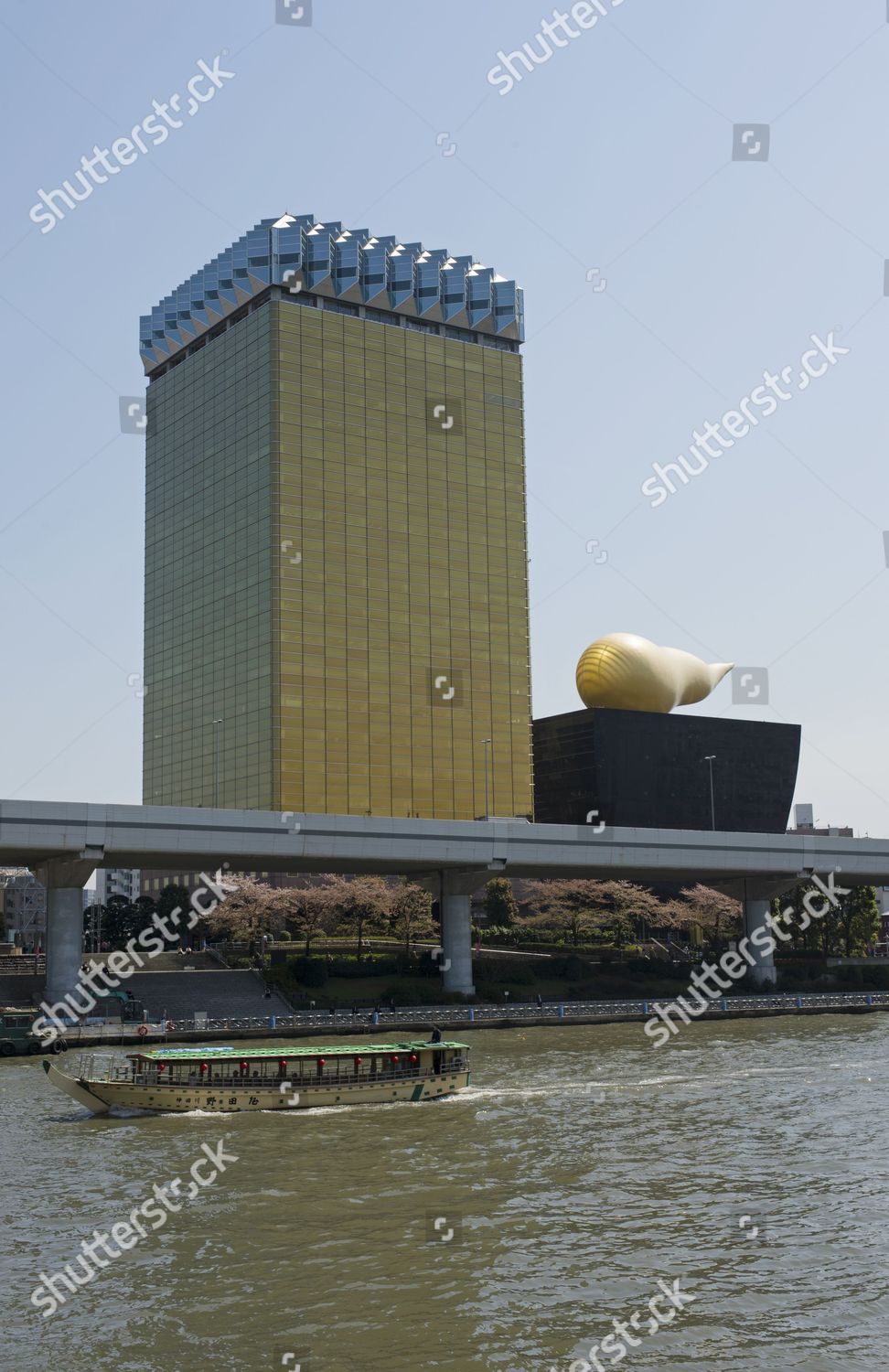 Asahi Breweries Headquarters Building Asahi Beer Editorial Stock Photo ...