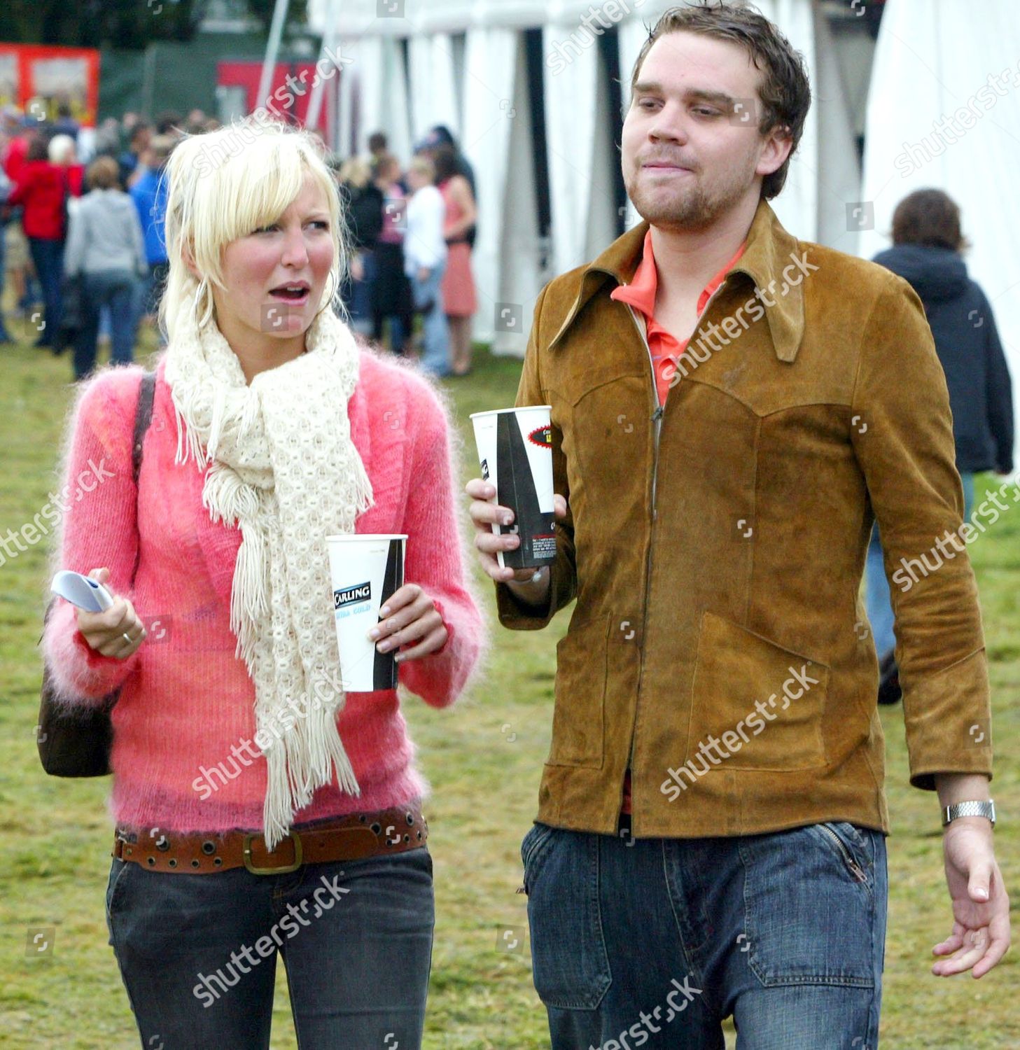 Shell Jubin Boyfriend Scott Editorial Stock Photo - Stock Image ...