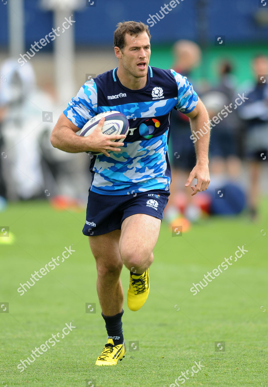 Tim Visser Scotland Winger Scotland Rugby Editorial Stock Photo - Stock ...
