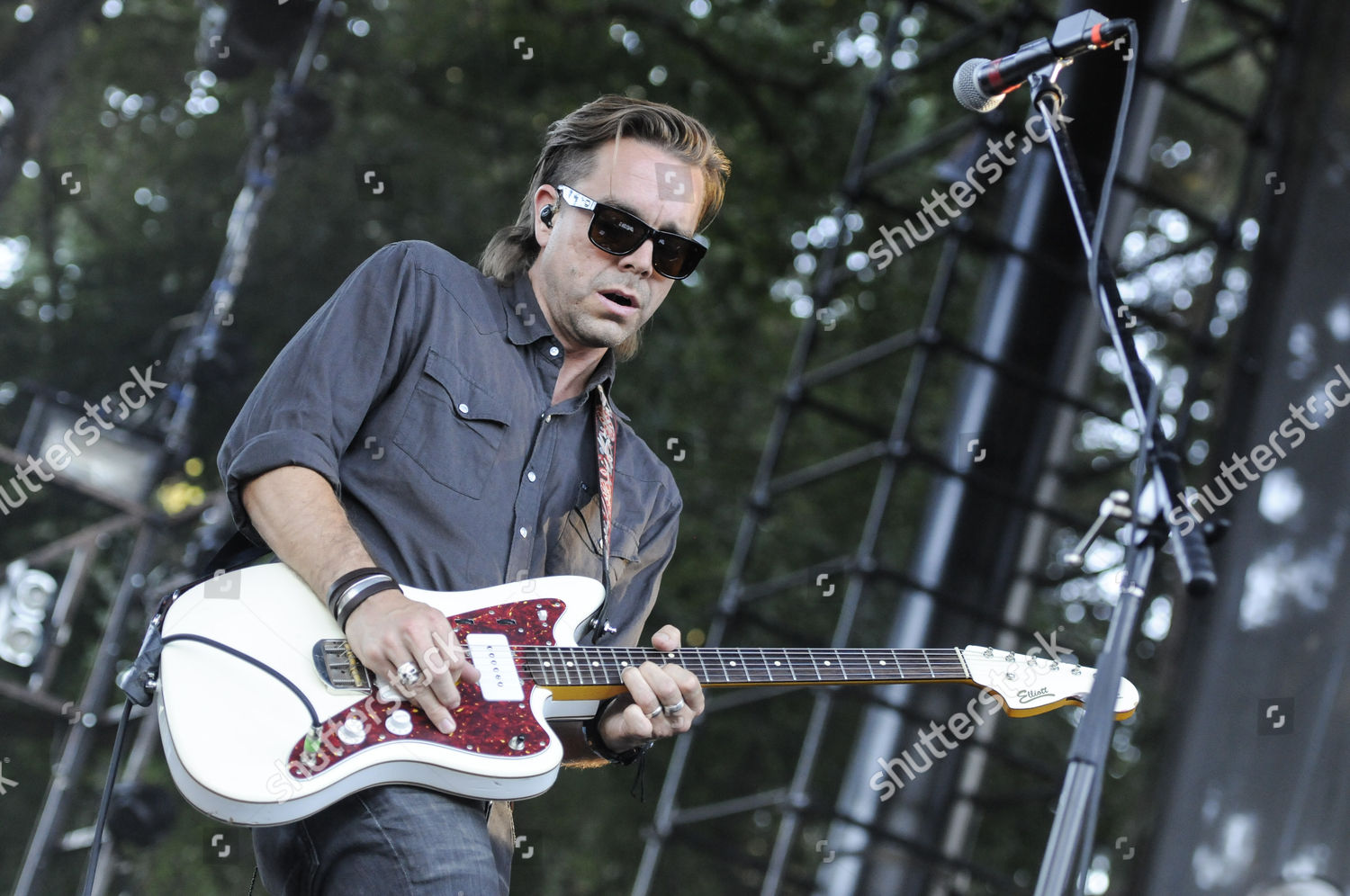 Drew Shirley Switchfoot Performs Marymoor Park Editorial Stock Photo ...