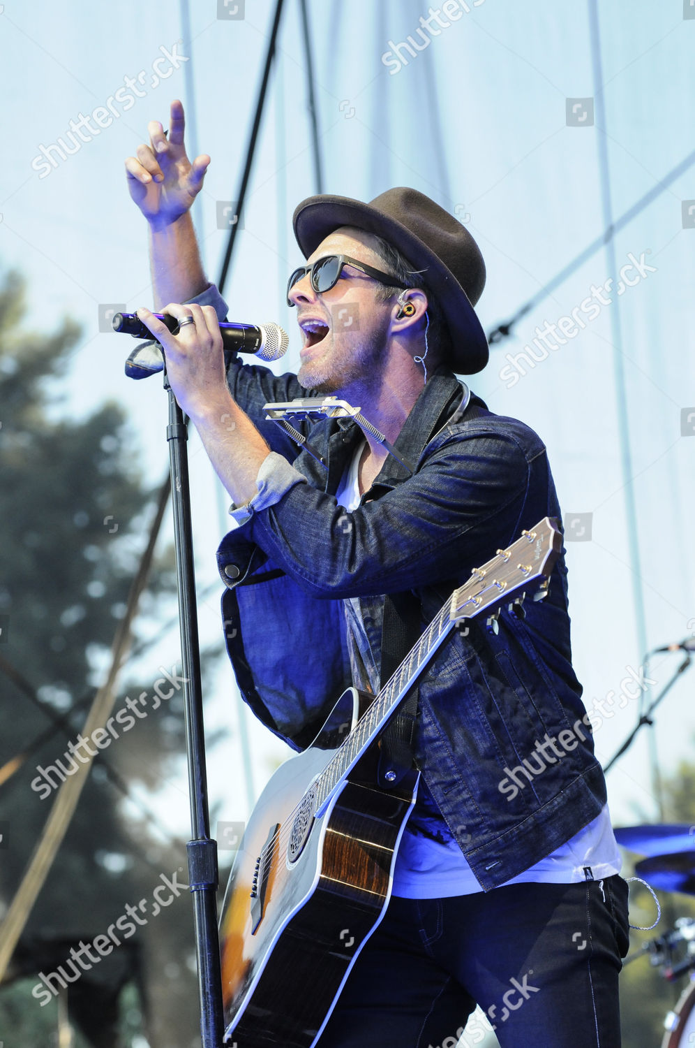 Jon Foreman Lead Singer Switchfoot Performs Editorial Stock Photo ...