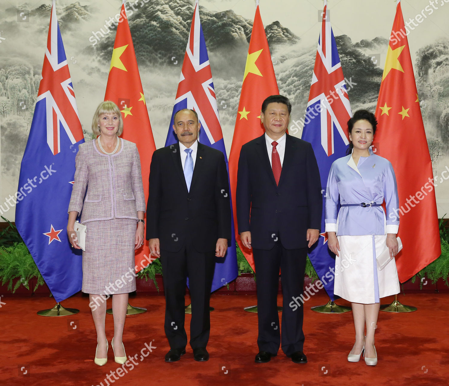 Chinese President Xi Jinping His Wife Editorial Stock Photo - Stock ...