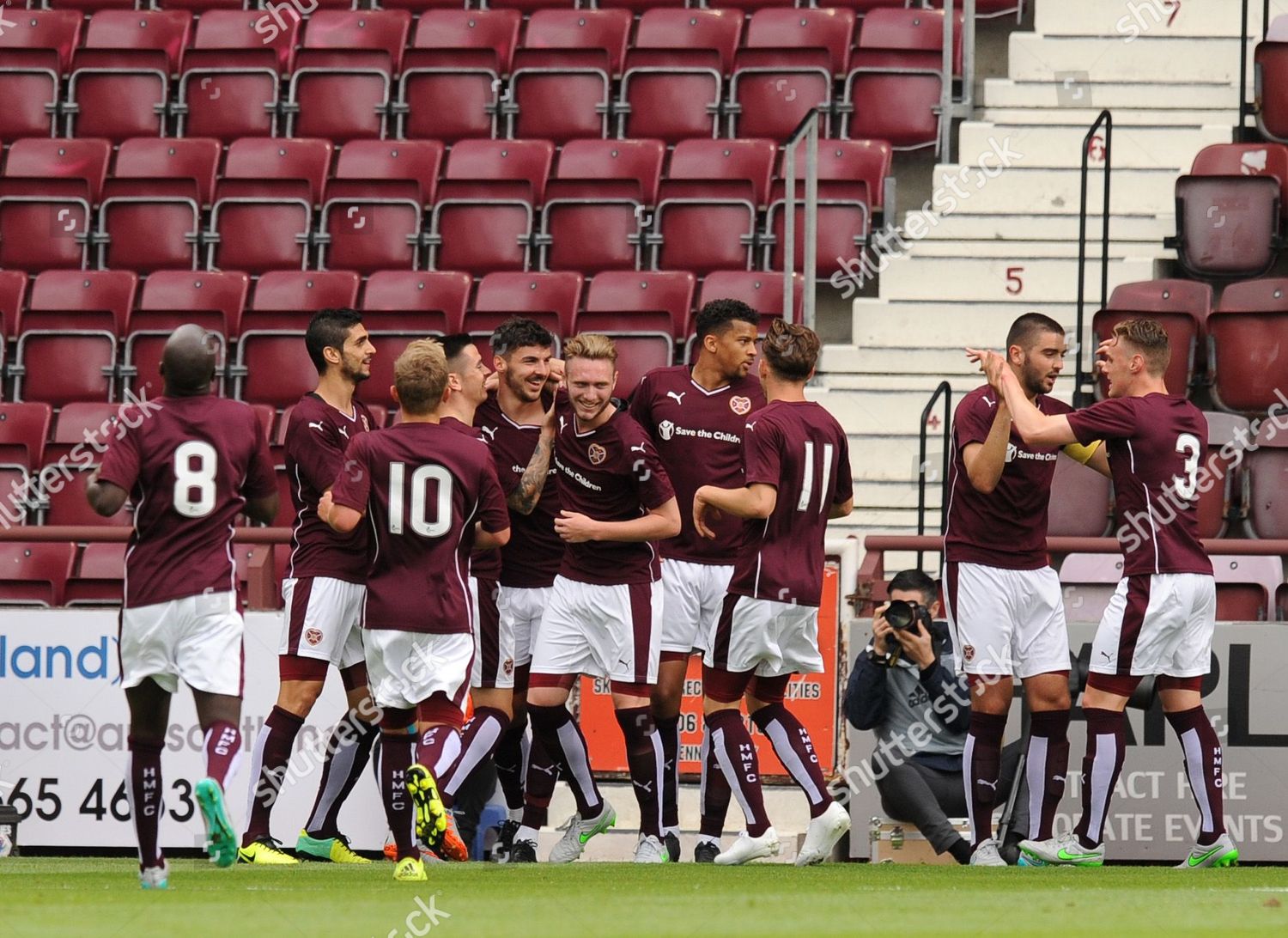 Callum Paterson Heart Midlothian Fc Centre Editorial Stock Photo ...