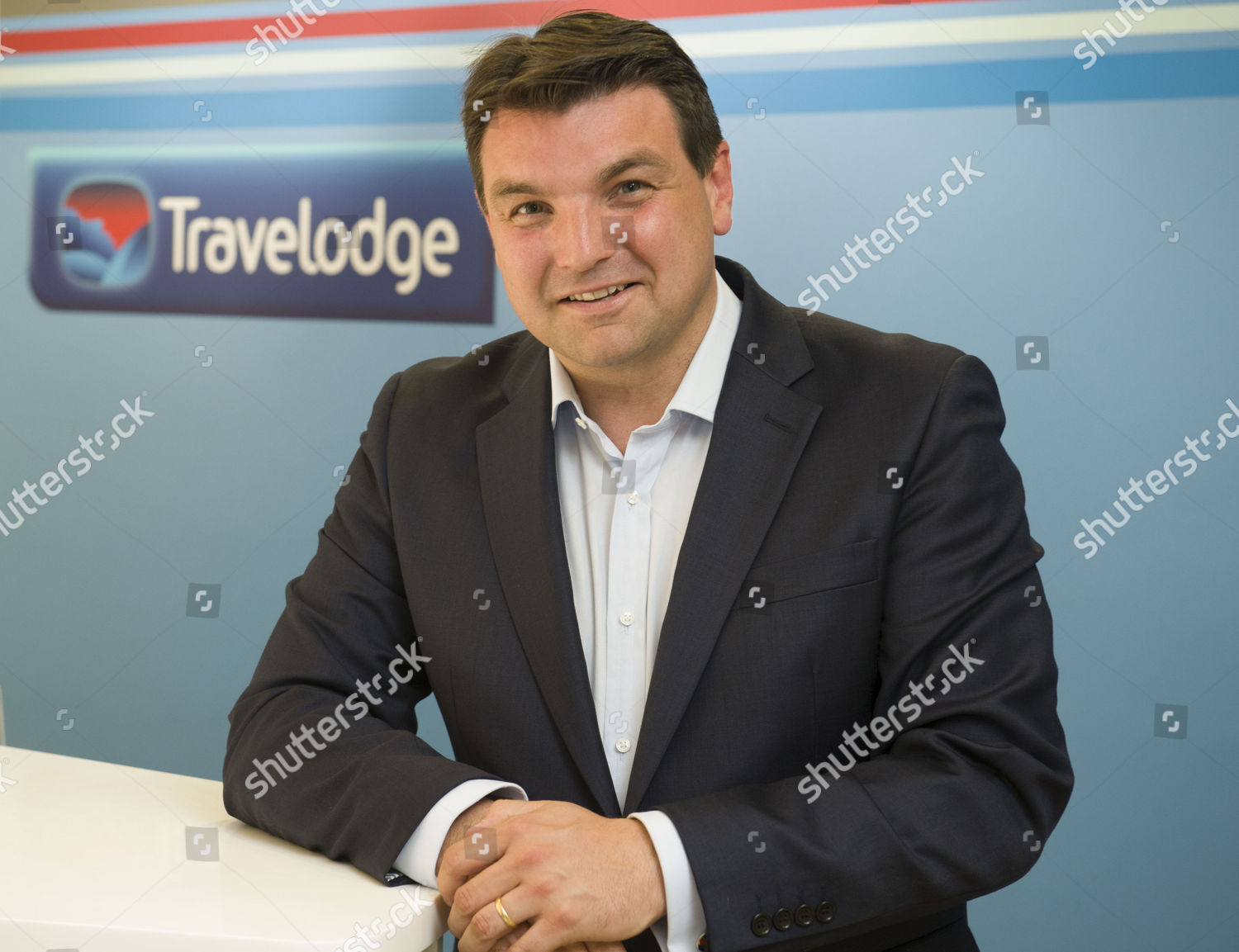 Peter Gowers Chief Executive Travelodge Company Editorial Stock Photo ...