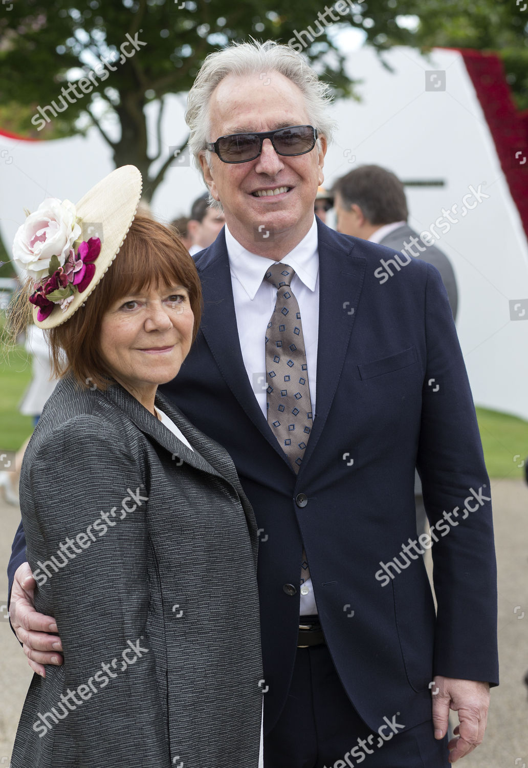Alan Rickman Rima Horton Editorial Stock Photo - Stock Image | Shutterstock