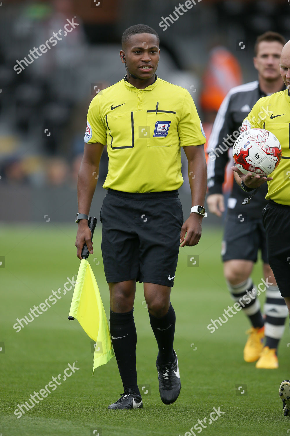 Assistant Referee Akil Howson Fulham V Editorial Stock Photo - Stock ...