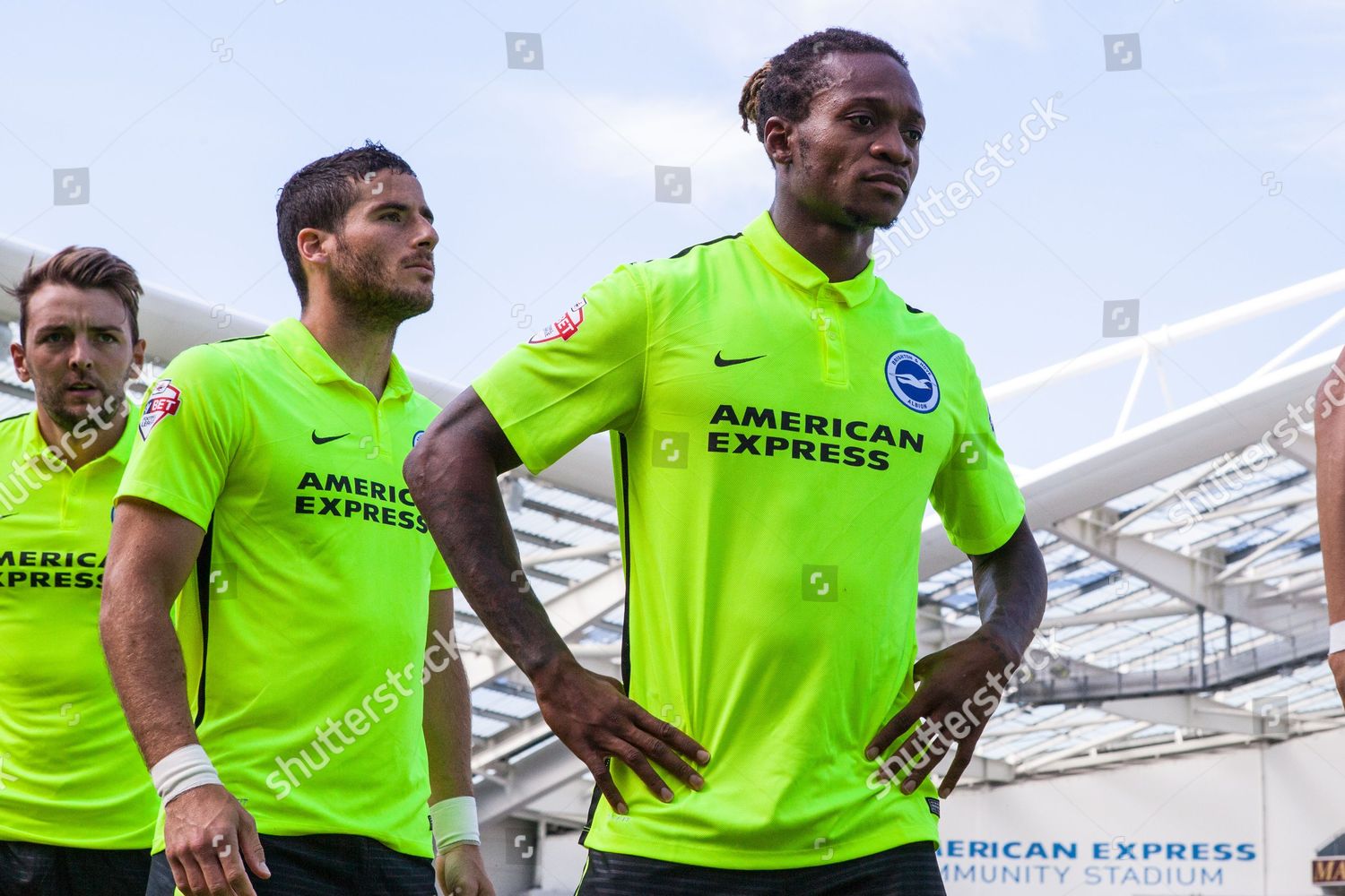 Gaetan Bong Lineup Before Kickoff During Editorial Stock Photo - Stock ...
