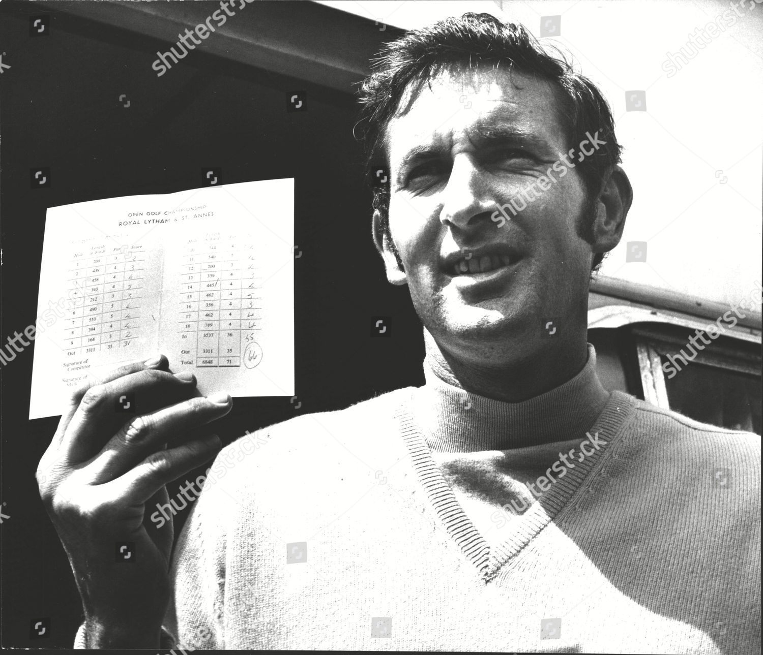 Golfer Bob Charles Shows His Record Editorial Stock Photo - Stock Image ...