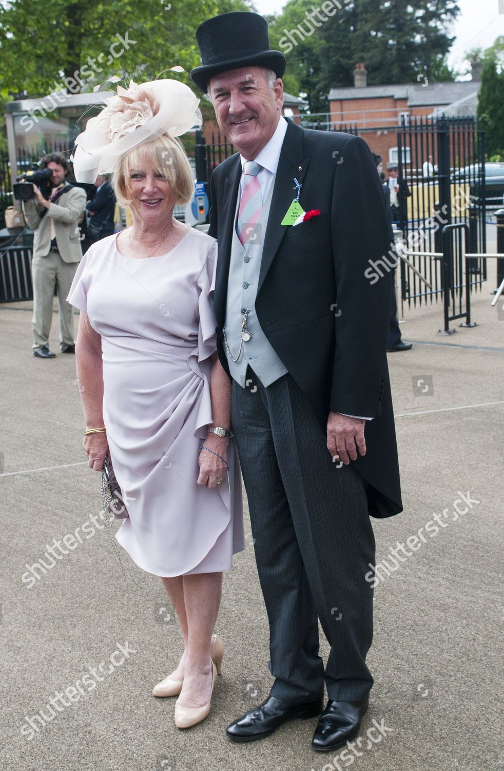 Russ Abbot His Wife Trish Enjoying Editorial Stock Photo - Stock Image ...